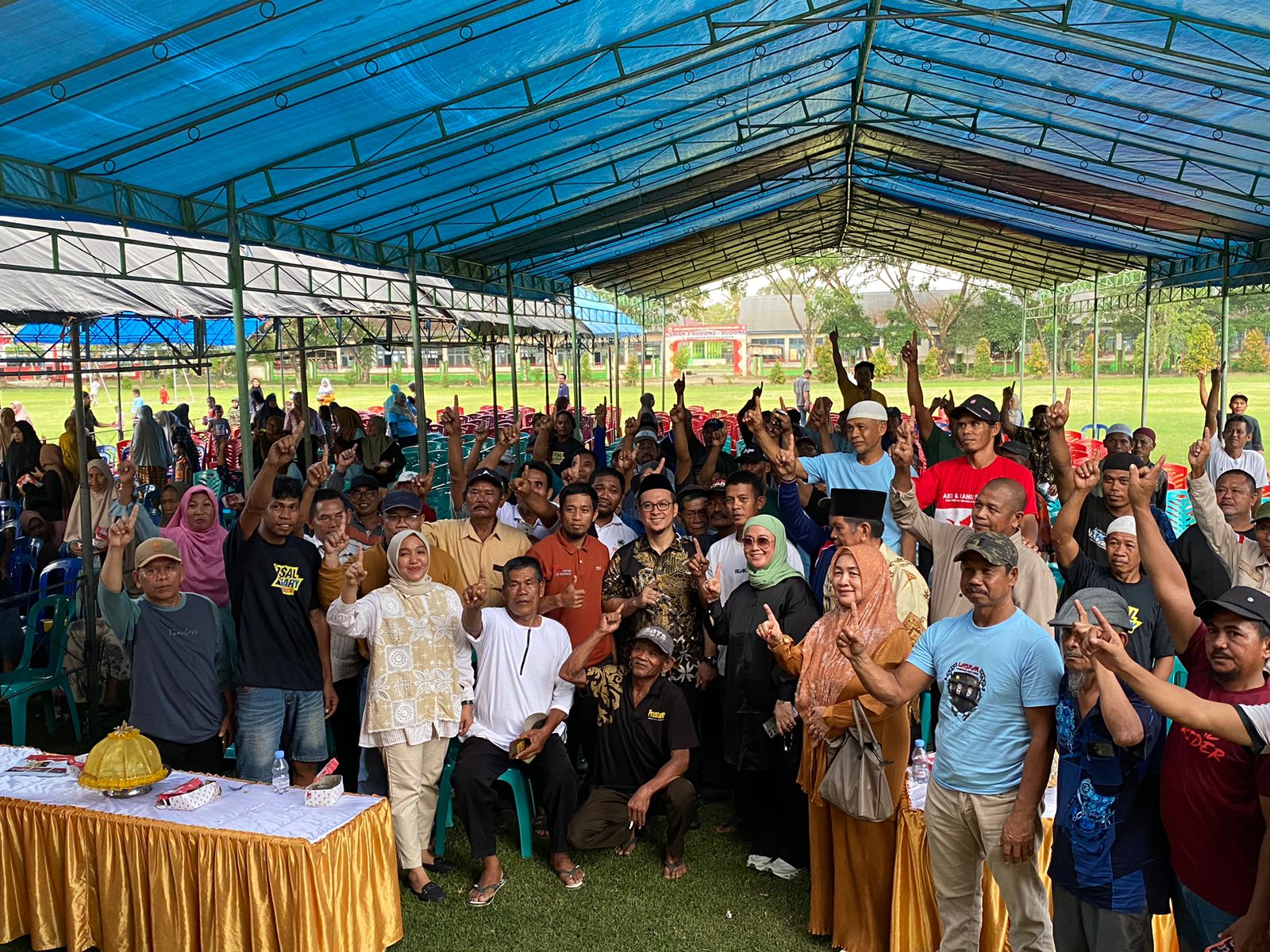 Kampaye di Salugatta Paslon Arsal-Askary Paling Banyak Dihadiri ...